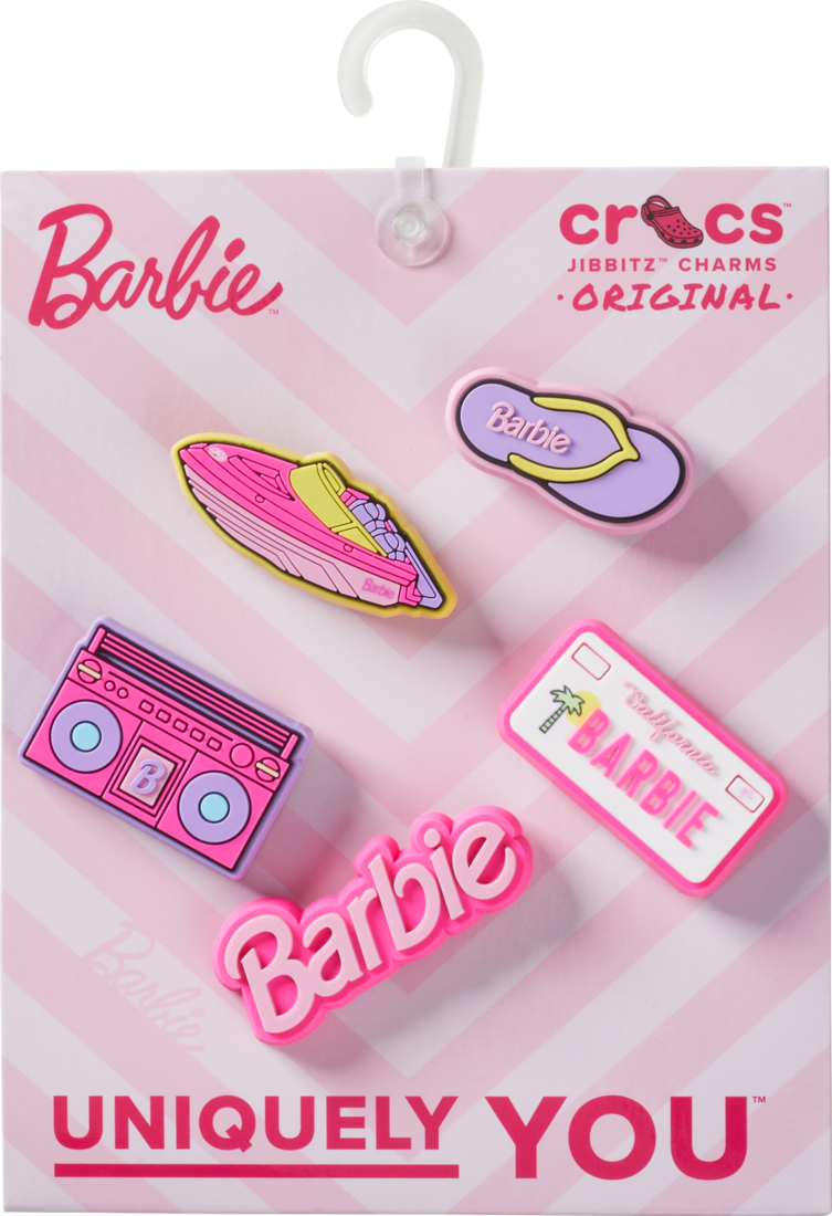 Buy Crocs Barbie Retro 5 Pack Jibbitz (10015775) Multi OSFA Online ...