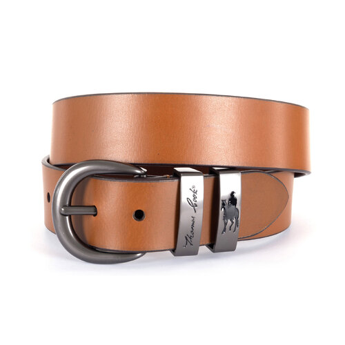 Buy Thomas Cook Gunmetal Twin Keeper Belt (TCP1942BEL) Tan Online Australia