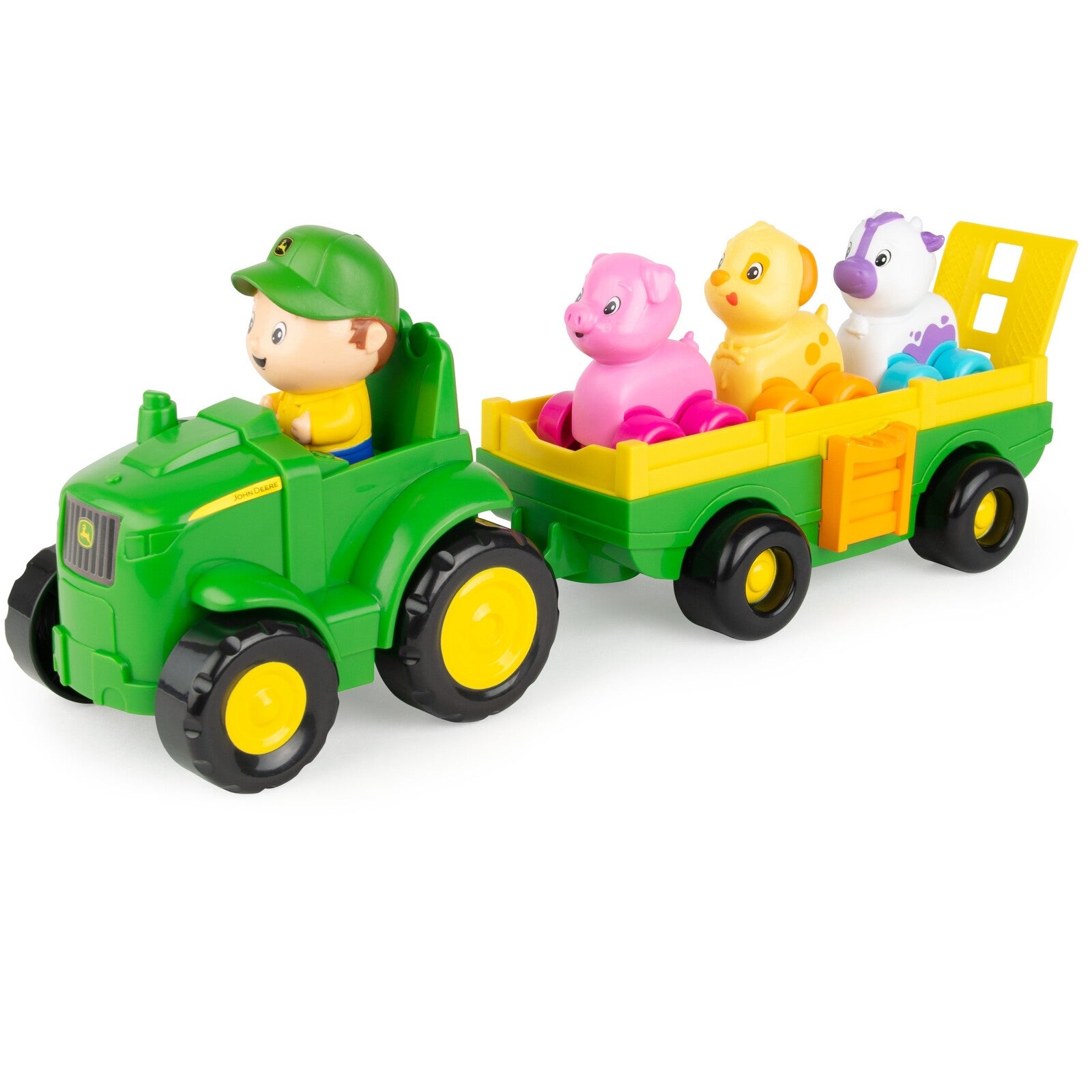 John Deere Childrens JD Animal Sounds Wagon Ride (47276) | Allingtons