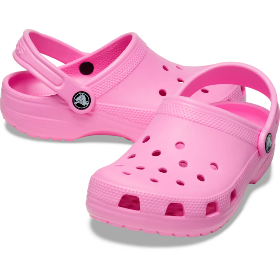 Crocs Childrens Classic Clogs (206991-6SW) Taffy Pink | Allingtons