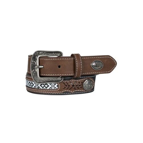 Pure Western Childrens Clayton Belt (P5S7933BLT) Tan/Black [SD ...