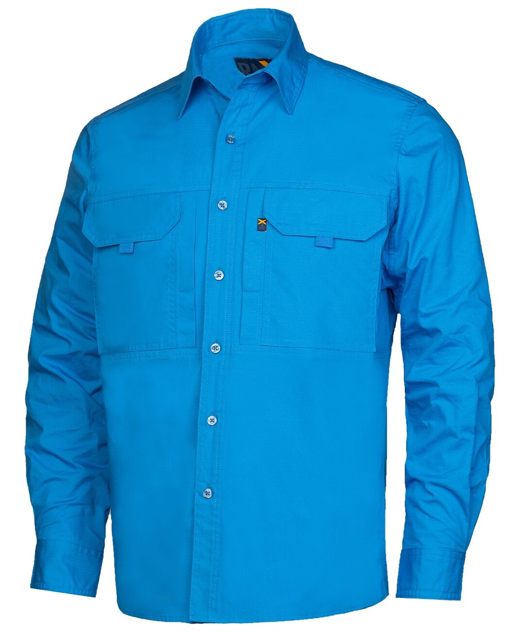 Ritemate Unisex RMX Flexible Open Front L/S Utility Shirt (RMX002 ...