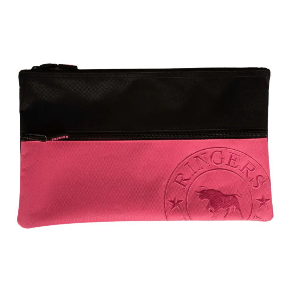 Ringers Western Spencer Pencil Case (721081RW) Black/Melon | Allingtons